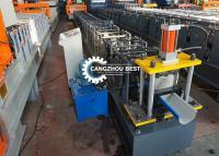 China Steel Down Spout Roll Forming Machine For Downpipe / Gutter Profile / Tube for sale