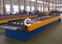 China Aluminium Profile Roofing Sheet Roll Forming Machine For Building Panel for sale