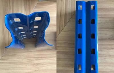 China Heavy Duty 2.5mm Rack Roll Forming Machine Slotted Angle Shelving Making for sale