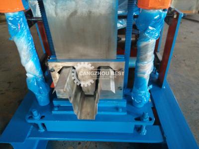 China Plc Hat Purlin Roll Forming Machine , 3 Phase C Channel Roll Forming Machine for sale