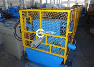 China Square Type Water Downpipe Roll Forming Machine With Elbow Machine Plc Control for sale