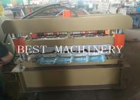 China Cladding Profile IBR Metal Roofing Panel Sheet Roll Forming Machine PLC Control for sale