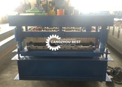 China YX-840 3kw Formed Roofing Sheet Roll Forming Machine 1000mm Width for sale