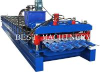 China 4m/min Glazed Roofing Tile Roll Forming Machine For Roof Building for sale