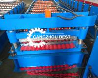 China 30m/min Corrugated Metal Roofing Sheet Roll Forming Machine In China for sale
