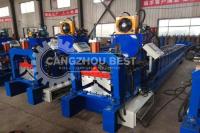 China Classic Colored Glaze Steel Metal Roof Ridge Cap Machine With Long Life for sale