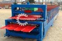 China Hydraulic Aluminum Zinc Standing Seam Roll Forming Machine For Roof Panel for sale