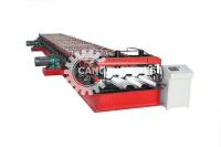 China Galvanized Metal Roofing Sheet Making Machine For Steel Decking Floor Tile for sale