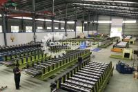 China Colored Steel Plate / Galvanized Board Sheet Roll Forming Machine With 30 Groups Rollers for sale