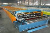 China Colored Steel Plate / Galvanized Board Sheet Roll Forming Machine With 30 Groups Rollers for sale