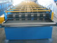 China Professional Galvanized Steel Floor Deck Roll Forming Machine High Speed 10-15m / Min for sale