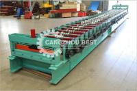 China Cr12 Automatic Galvanized Steel Sheet Roll Forming Machine PLC Frequency Control for sale
