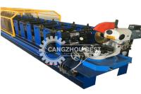 China Galvanized Steel Round Shape&Square Tube Down Pipe Roll Forming Machine for sale