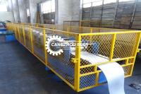 China 0.42mm Thickness Gutter Roll Forming Machine With 5.5kw Power Full Automatic for sale