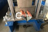 China 0.42mm Thickness Gutter Roll Forming Machine With 5.5kw Power Full Automatic for sale