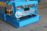 China Steel Plate Glazed Roof Tile Roll Forming Machine 1000mm Feeding Width for sale