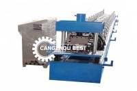 China Steel Rain Water Gutter Equipment Cold Roll Forming Machine With Chain Transmission for sale