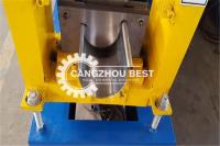 China Alumiumum Rainwater Roofing Seamless Gutter Roll Forming Machine for sale