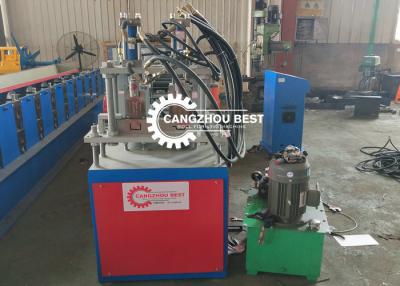 China Double Line Drywall C U Omega Channel 0.8mm Stud And Track Roll Forming Machine for sale