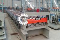 China Lightweight Concrete 915mm Floor Deck Roll Forming Machine for sale