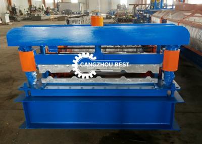 China Widespan House Building 762mm Roofing Sheet Roll Forming Machine for sale