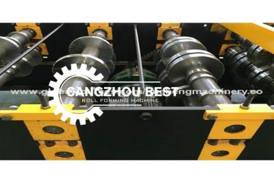 China GCr 15 28 Stations Steel Deck Roll Forming Machine for sale