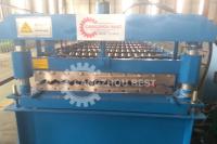 China PLC Metal 12m / Min Roofing Sheet Roll Forming Machine for sale