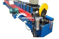 China Germany Steel Profile Soffit Panel Pipe Type Down Spout Roll Forming Machine for sale