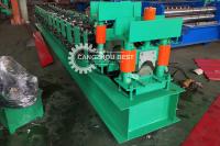 China Metal Galvanized Color Steel Profile Ridge Cap Roll Forming Machine 380V for sale
