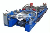 China Hydraulic Cutting CZ Purlin 25m / Min Cold Roll Forming Machine for sale