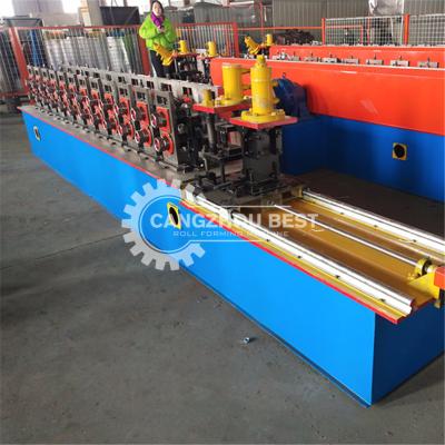 China Omega C Purlin Channel Truss 14m/Min Cold Forming Machine for sale