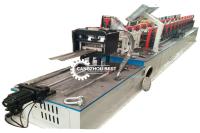 China Single Chain Transmission 7.5Kw Door Frame Rolling Forming Machine , Galvanized Frame Panel for sale