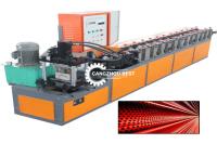 China Hydraulic Cut  PLC System 0.6mm Shutter Door Forming Machine for sale