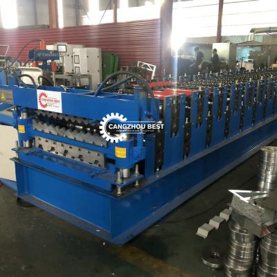 China 0.3mm 925mm Metal Roofing Panel Machine For IBR / Corrugatd Sheet for sale