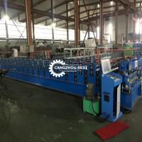 China 0.3mm 925mm Metal Roofing Panel Machine For IBR / Corrugatd Sheet for sale