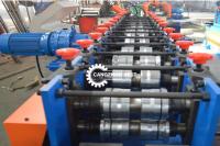 China Chain Or Gear Box Driven System 1.2mm Door Frame Machine for sale