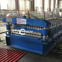 China 12m/Min 20mm Corrugated Roofing Machine For House Building Material for sale