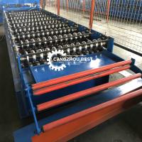 China 12m/Min 20mm Corrugated Roofing Machine For House Building Material for sale