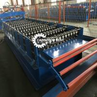China 12m/Min 20mm Corrugated Roofing Machine For House Building Material for sale