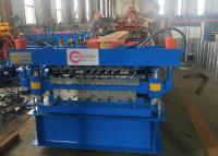 China Double Layer 0.3mm PPGI Roofing Sheet Roll Forming Machine for sale
