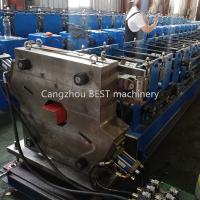 China Building Rain Galvanized Coated Downspout Roll Forming Machine for sale
