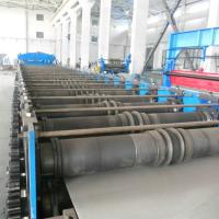China Spiral Galvanized Grain Silo Tank 200kw Custom Roll Forming Machine for sale