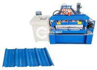 China PLC Control 75mm Roof Tile Roll Forming Machine For Buildings for sale