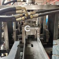China Metal Heavy Gauge 5MM 6MM Guardrail C Post Roll Forming Machine for sale