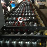 China Big Round Type 70mm Shaft 0.8mm Corrugated Sheet Making Machine for sale