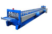 China 1220/1250mm Width 1.5mm Deck Roll Forming Machine for sale
