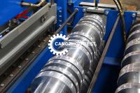 China 1220/1250mm Width 1.5mm Deck Roll Forming Machine for sale