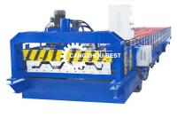China Metal PLC 0.8mm Floor Deck Roll Forming Machine for sale