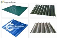 China Corrugated Iron Sheet 12m/Min Roof Tile Roll Forming Machine for sale
