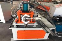 China Colored Steel GI 0.5mm Shutter Door Roll Forming Machine for sale